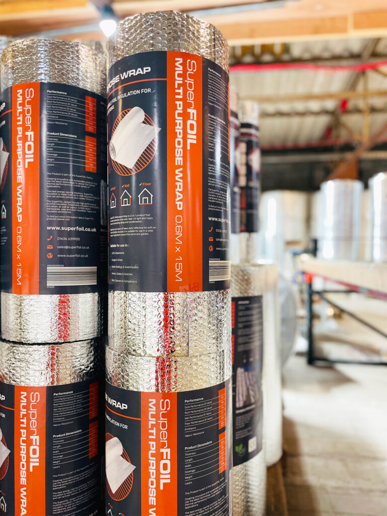 SuperFOIL Multi Purpose Wrap - SuperFOIL Insulation - High Performance ...