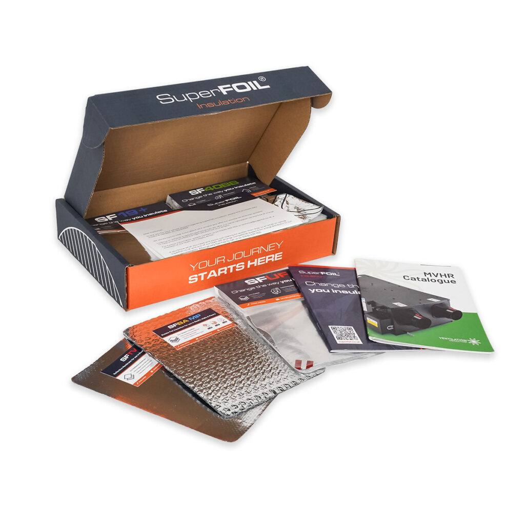 Request a Free SuperFOIL Insulation Sample Pack Today