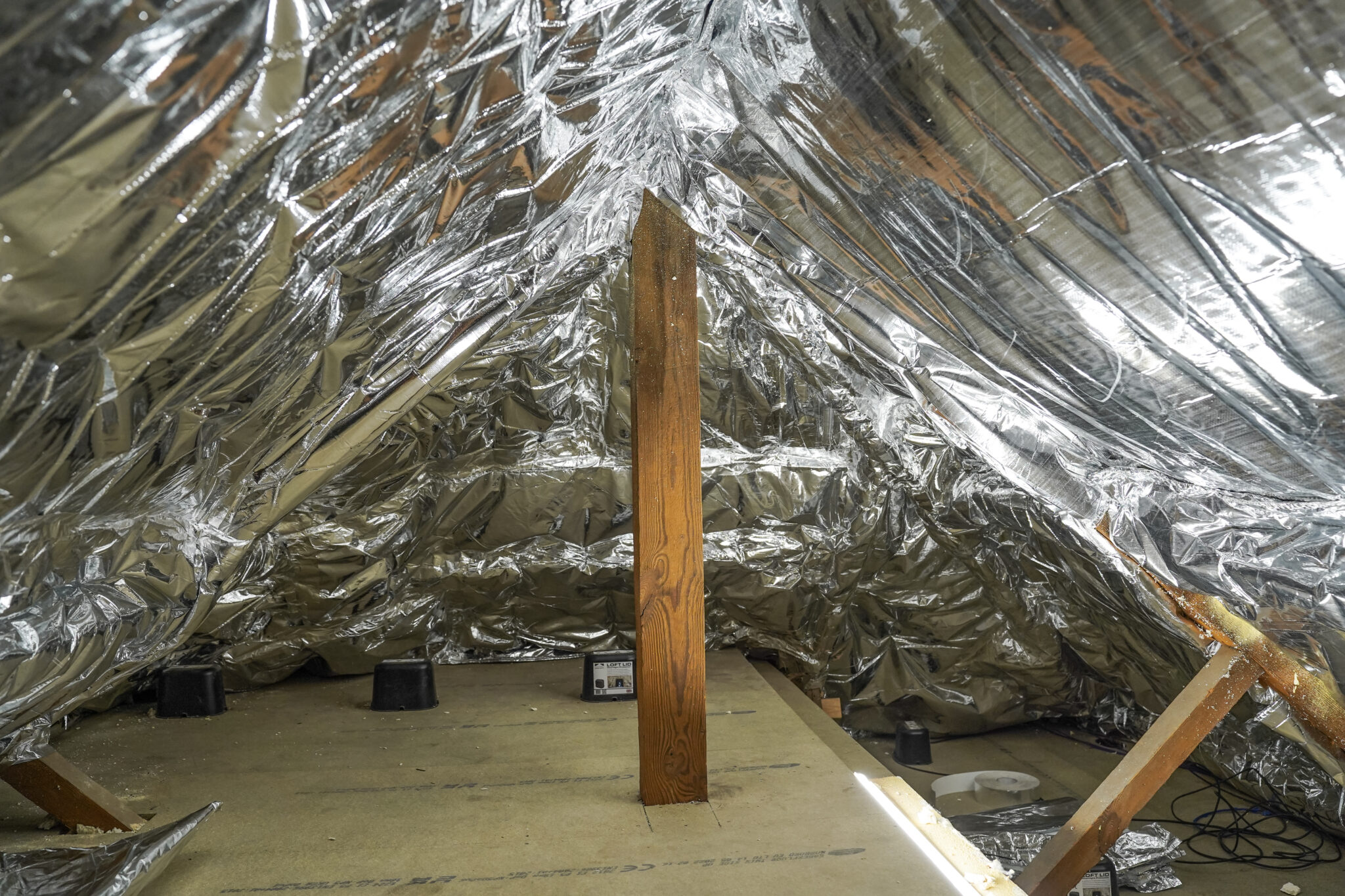 A SuperFOIL Solution to a Spray Foam Dilemma
